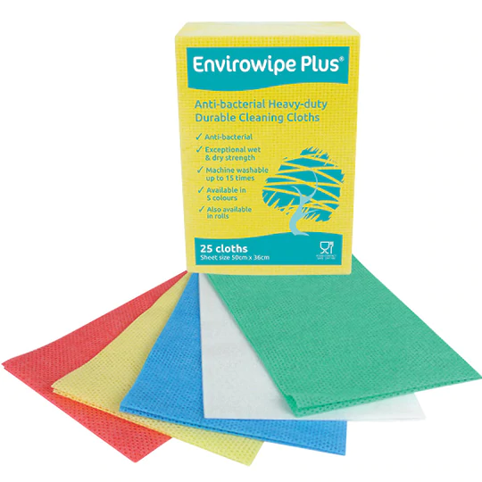Colour Coded Cleaning Cloths - Cleaning Supplies 2U