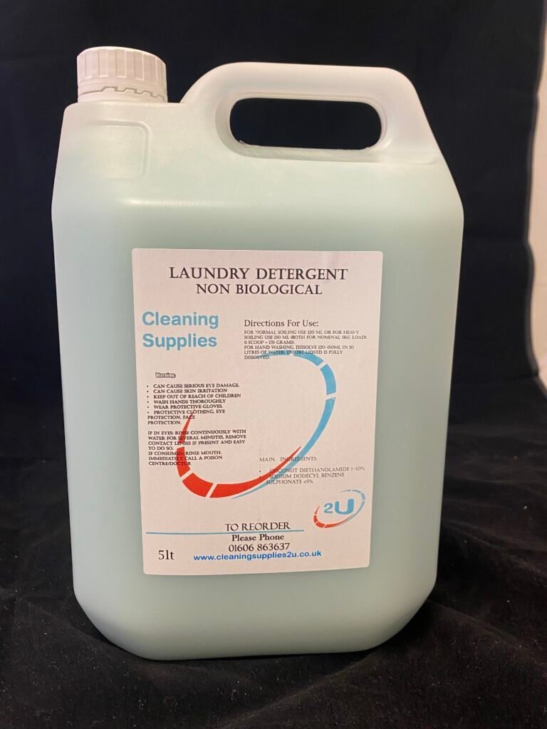 Non-Biological Laundry Detergent - Cleaning Supplies 2U